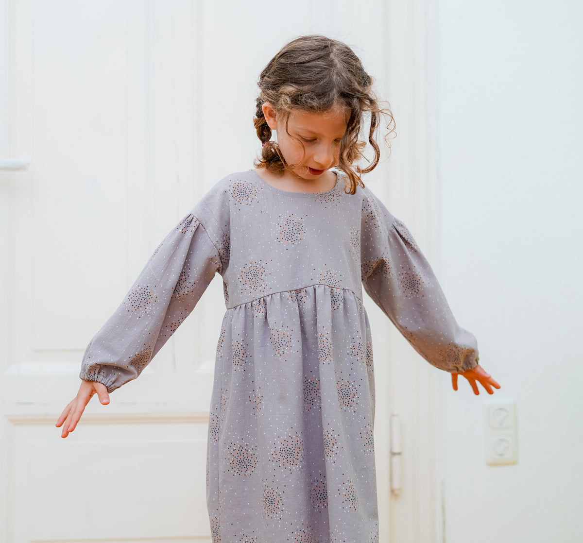 Heidi Dress sewing pattern for a children's dress – Vagabond Stitch
